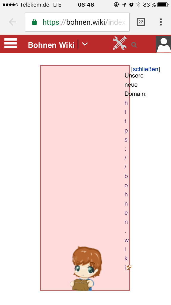 Bohnenwiki im mobilen Browser - Wiki - Forum • Rocket Beans TV